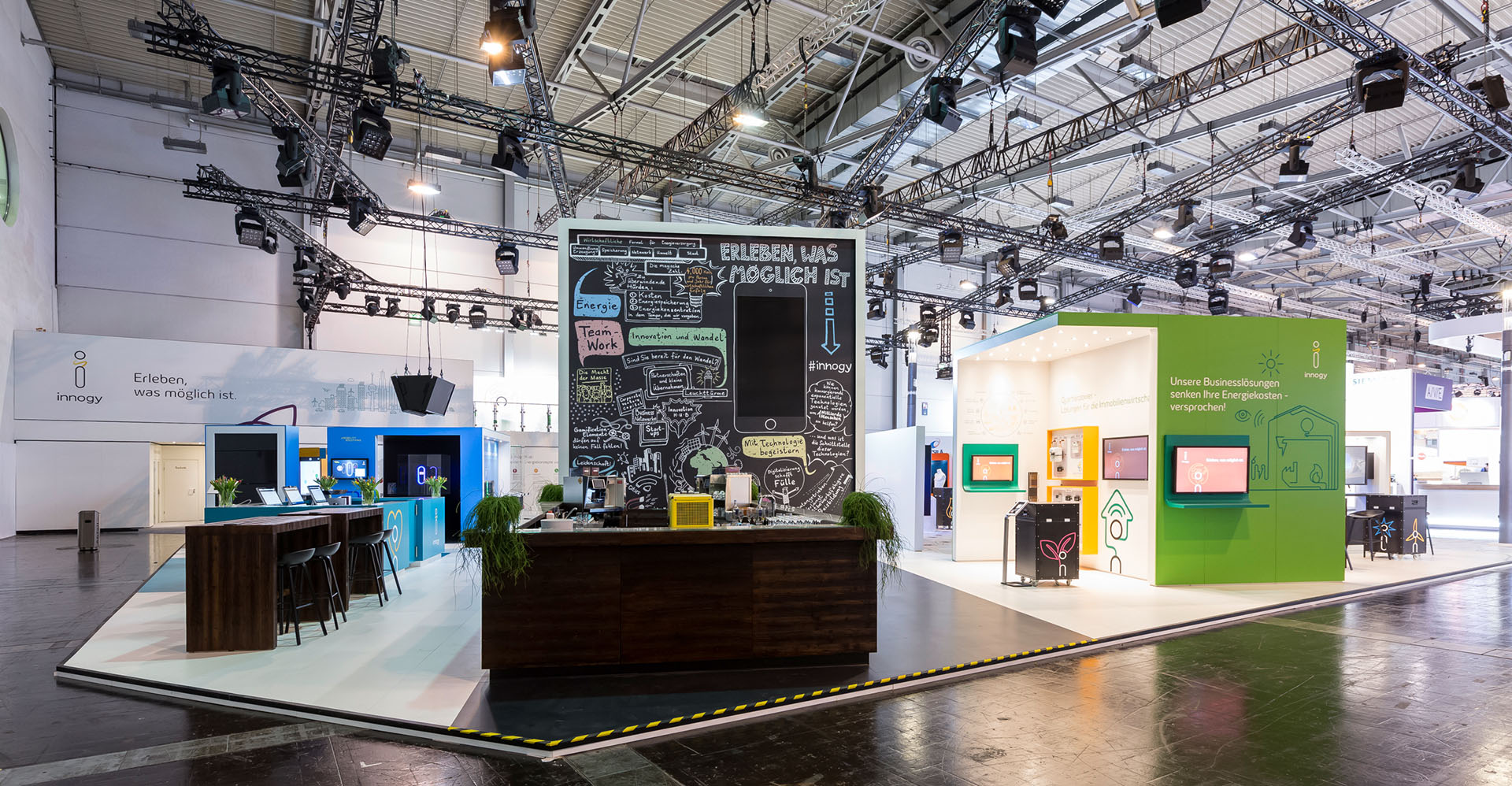 innogy auf der E-World 2019 in Essen – b+s exhibitions GmbH