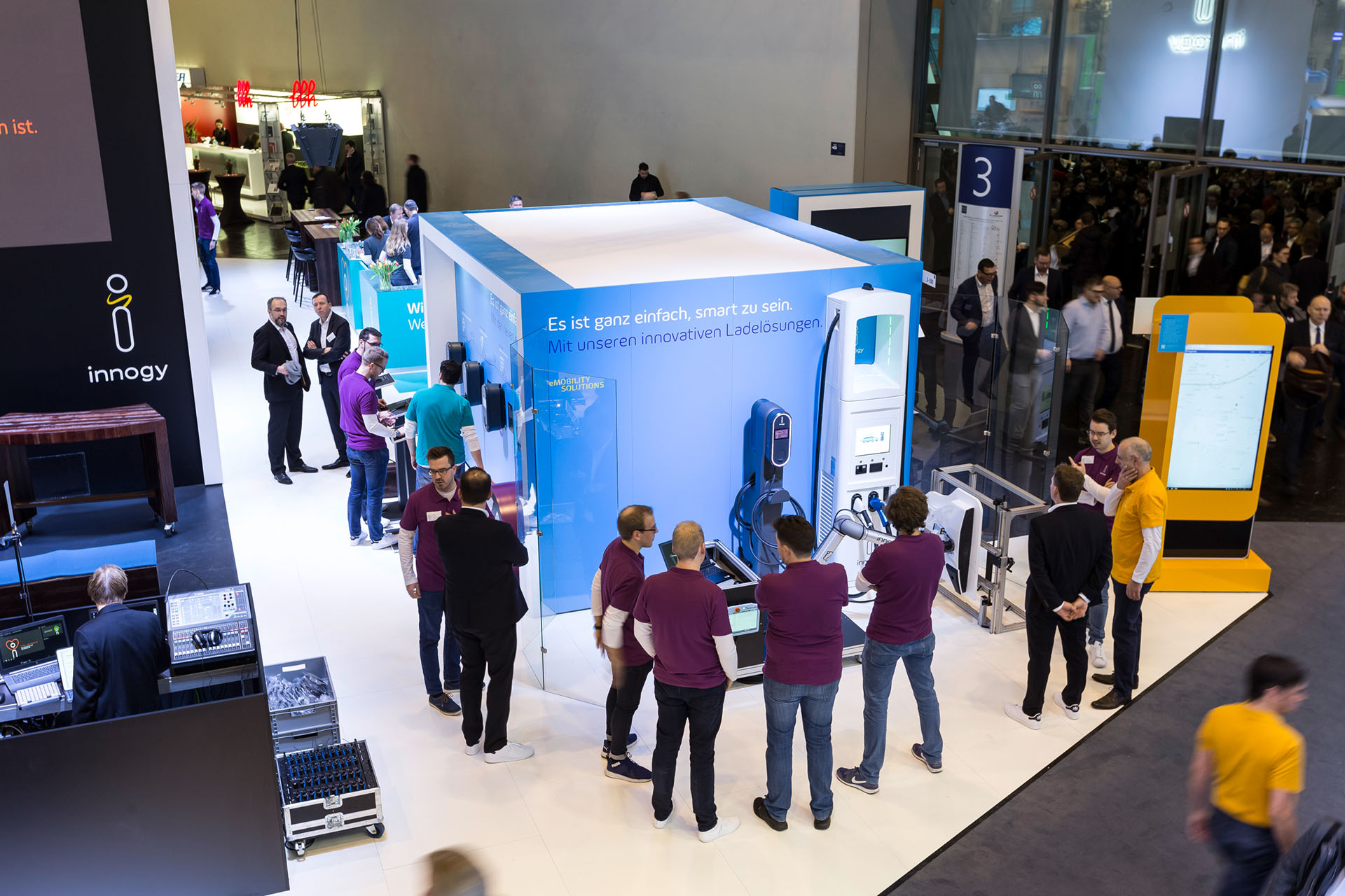 innogy auf der E-World 2019 in Essen – b+s exhibitions GmbH
