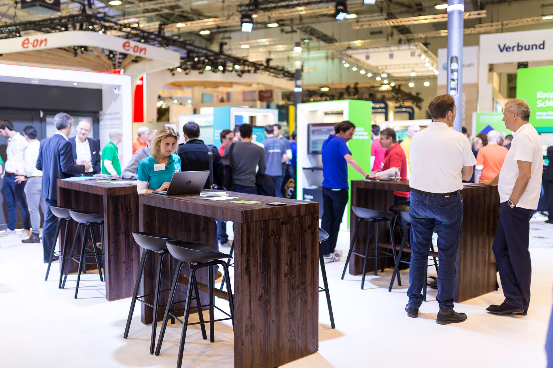 innogy auf der E-World 2019 in Essen – b+s exhibitions GmbH