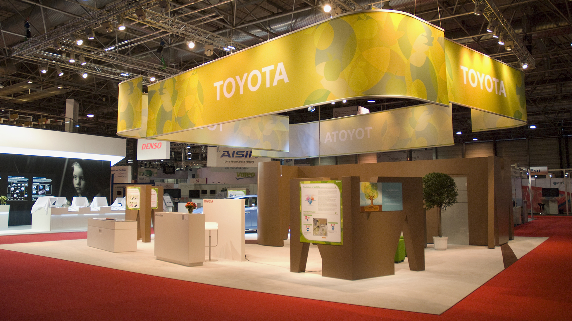 200qm Toyota – b+s exhibitions GmbH
