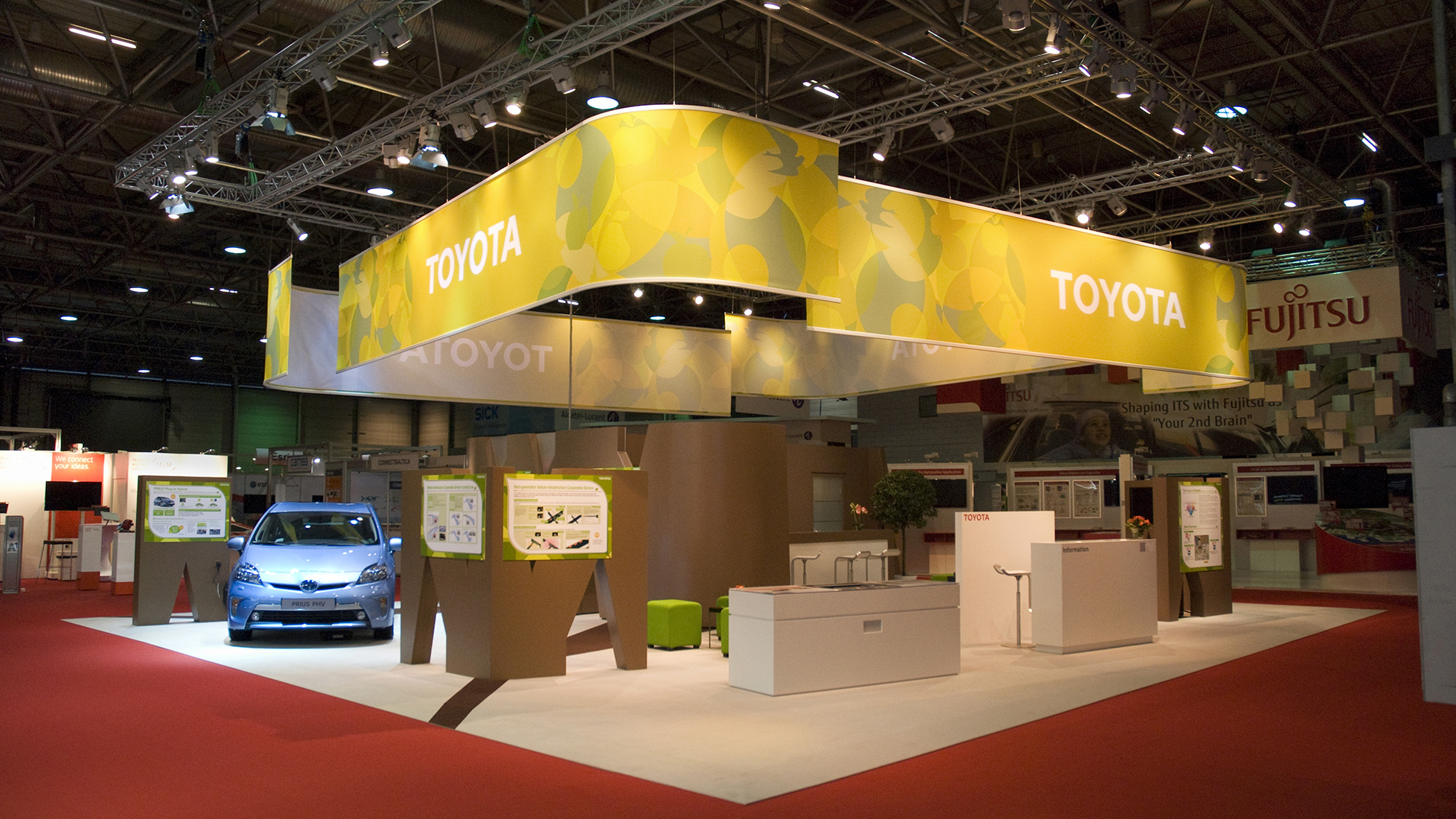 200qm Toyota – b+s exhibitions GmbH