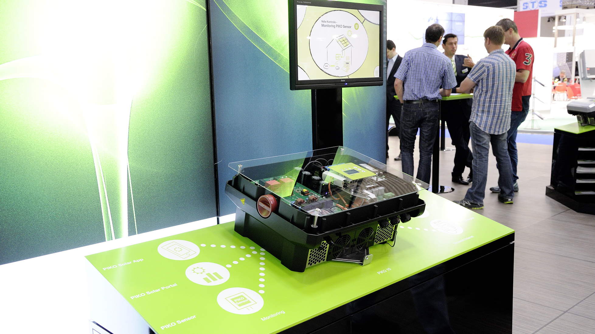 200qm Kostal Solar – b+s exhibitions GmbH