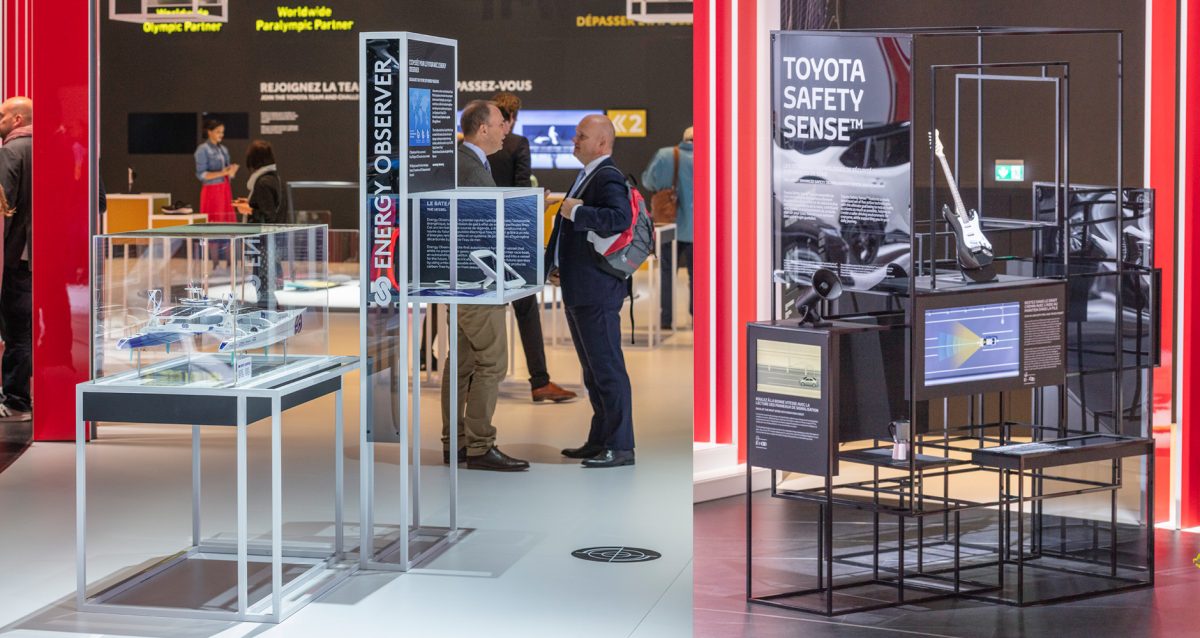 Display Toyota Displays – b+s exhibitions GmbH