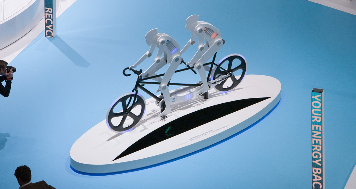Display Toyota Tandem Display – b+s exhibitions GmbH
